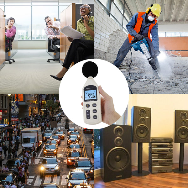 TK270PLUS Decibel Audio Meter / Sound Level Tester 30~130dB (A ...